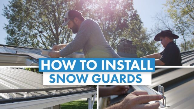 How to Install Snow Guards on Metal Roof - 2024 Guide - Urban Farm Online